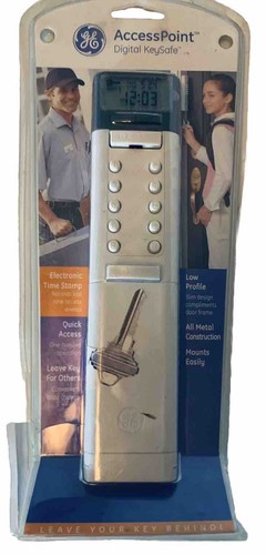 GE Access Point No001872 Digital Key Safe Hide A Key White Brand New ...