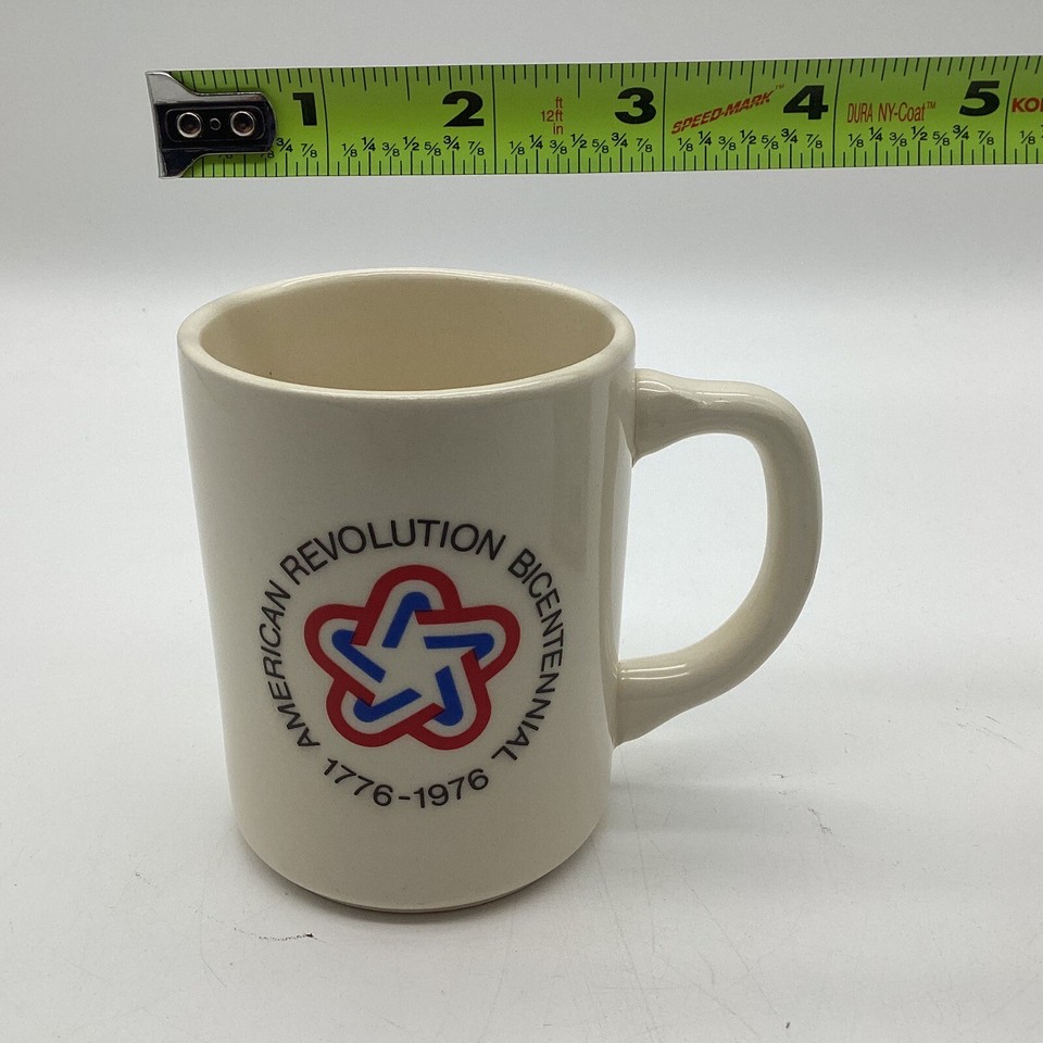 American Revolution Bicentennial 1776 1976 Cups 8 oz Red White Blue ...