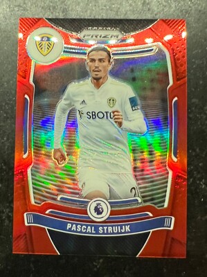 2021-22 Panini Prizm EPL Prizms Red Pascal Struijk #214 171/199 | eBay