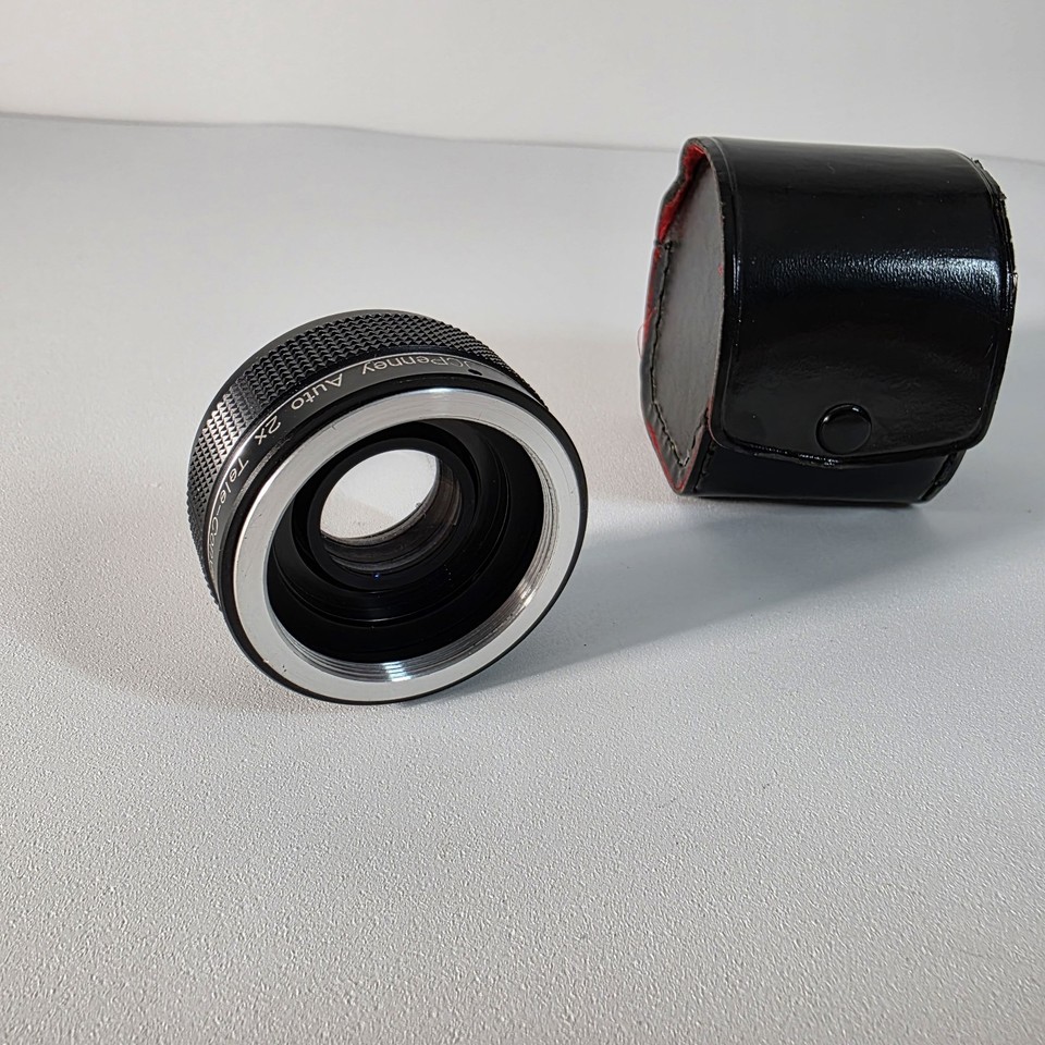 JC PENNY AUTO 2X TELE-CONVERTER LENS WITH CASE | eBay