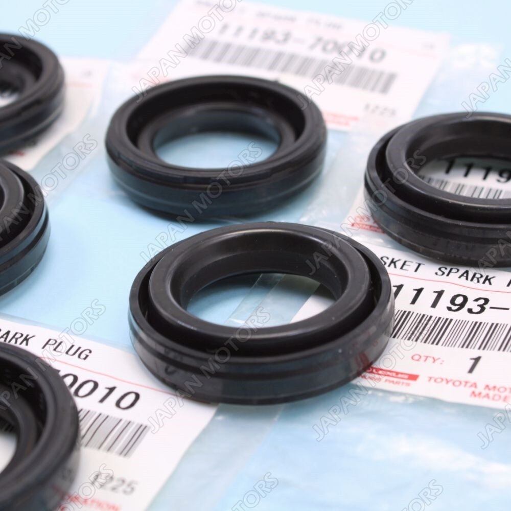 x6 Toyota Avalon Sienna Tundra Lexus Spark Plug Tube Gasket 11193-70010 ...