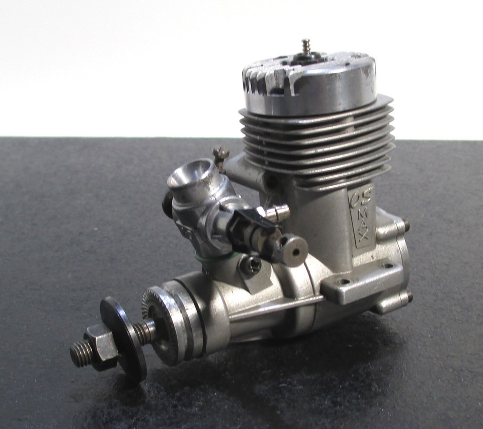 O.S. MAX-32F ABC 5.23cc 2 cycle glow engine with muffler for R/C ...