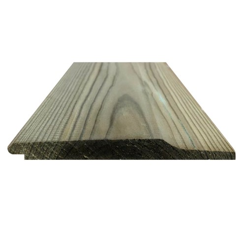 Shiplap Treated Redwood 125mm x 12mm Treated Shiplap Cladding SAMPLE ...