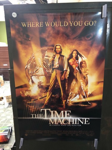 VINTAGE MOVIE POSTER "The Time Machine" Original One Sheet Rolled D/S ...