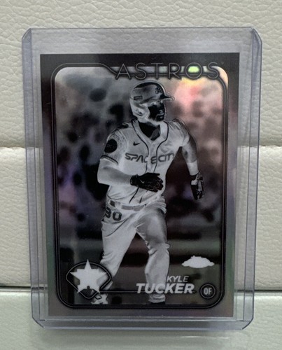 2024 Topps Chrome Kyle Tucker Negative Refractor SP #112 Houston Astros ...