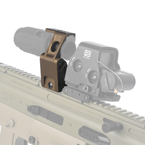 Tactical G43 Magnifier QD Mount Airsoft FAST FTC ET Mount For G43 Sight ...