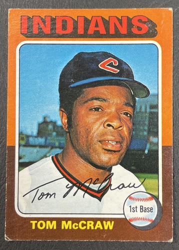 1975 O-Pee-Chee OPC Baseball - #482 Tom McCraw - Cleveland Indians | eBay