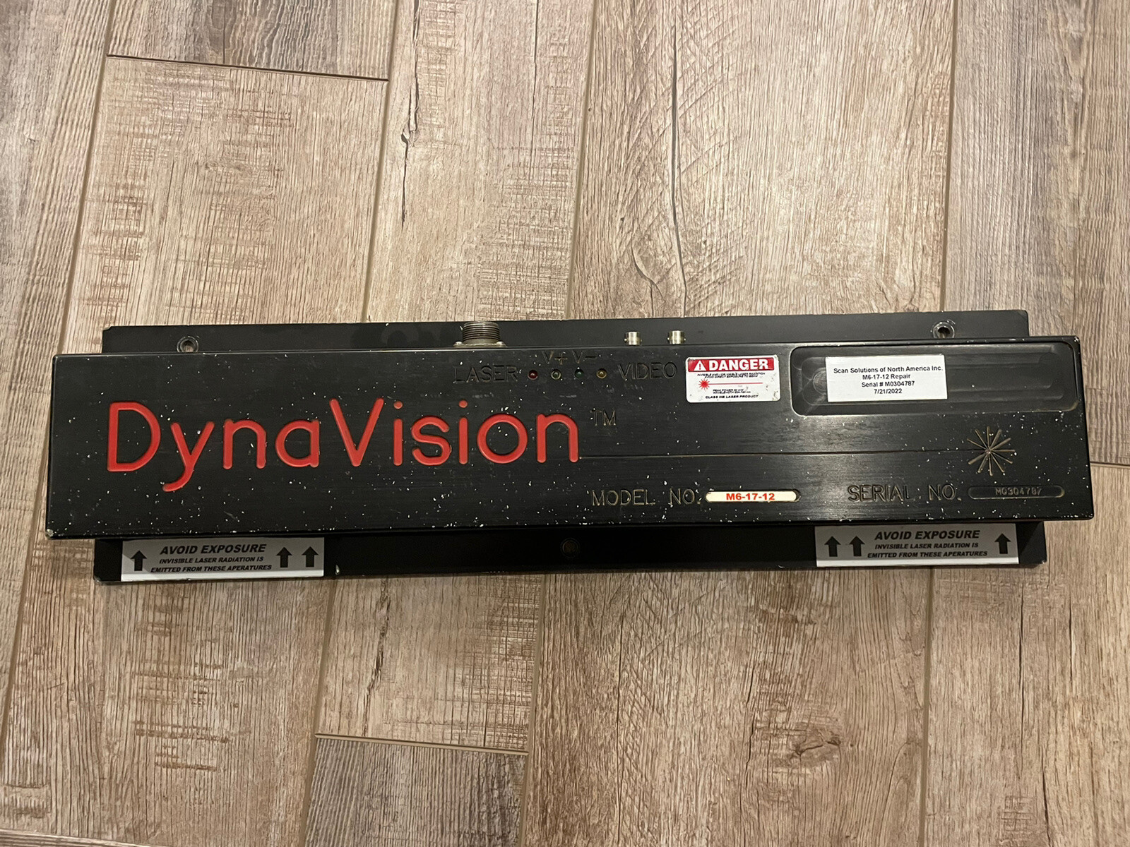 Dynamic Systems Group DynaVision Class IIIB Laser Product Model M6-17-12 Peak for sale online | eBay