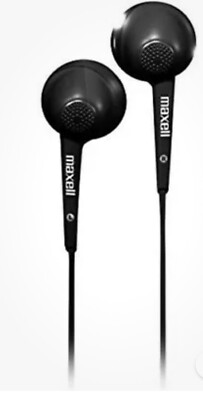 Maxell Jelleez Soft Comfort Fit Noise Isolating Earbuds with Mic ...