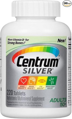 Centrum Silver Tablet Adult 220 ct | eBay