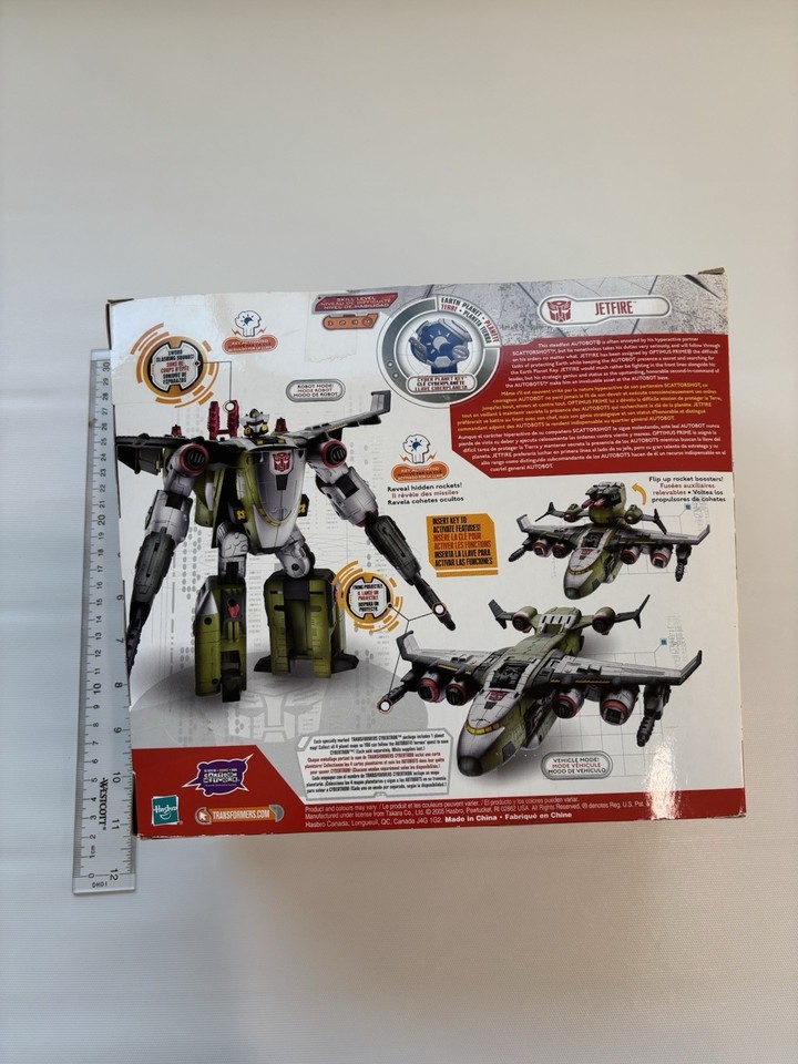 Transformers Cybertron Jetfire Autobot Ultra Class Action Figure NEW ...