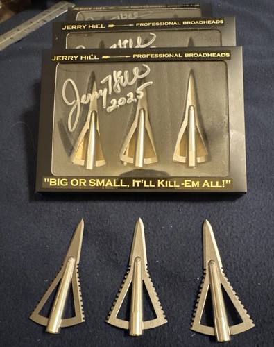 Jerry Hill Broadheads 2025 American Eagle II 193 Grain 2 Blade Glue On ...