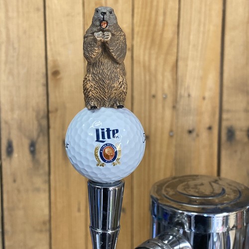 Caddyshack Golf Beer Tap Handle Miller Lite Gopher Keg Mini Short 4.5in ...