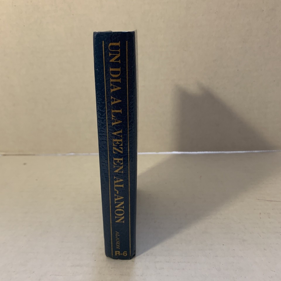 Al-Anon UN DIA A LA VEZ EN AL-ANON HC Espanol Book In Spanish 1988 AA ...