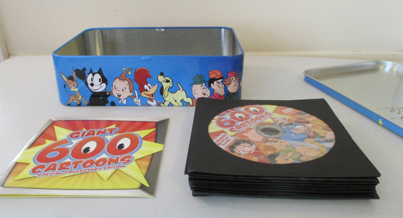 Giant 600 Cartoon Collection (DVD, 2008, 12-Disc Set) 683904506498 | eBay