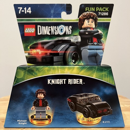 LEGO Dimensions 71286 Knight Rider KITT Michael Fun Pack Hasselhoff New ...