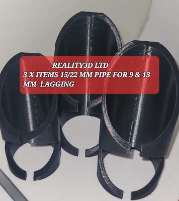 3X Pipe insulation lagging Tool cutting template 15mm & 22mm ,trimmer ...