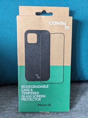 Caseym Biodegradable Case and Tempered Glass Screen Protector for ...
