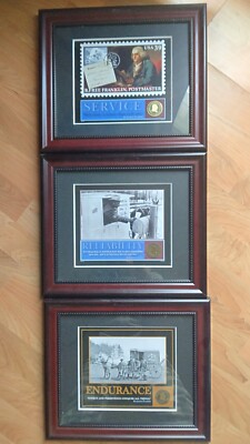 USPS SET OF 3 WALL DISPLAY COLLECTION | eBay