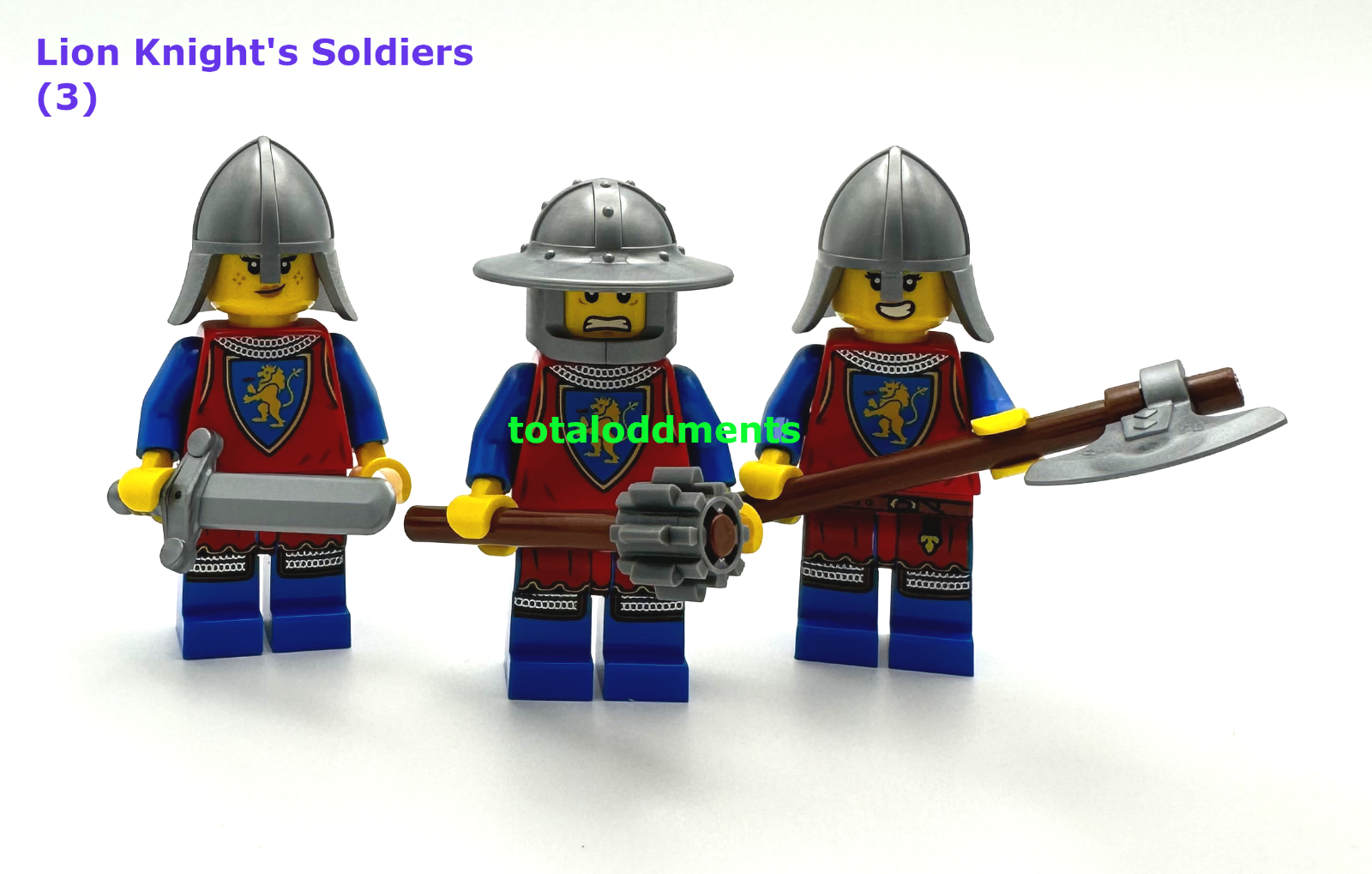 LEGO Black Falcon & Lion Knights Army Builder - Brand New Minifigures ...