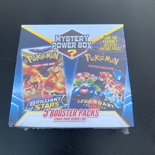Pokemon Mystery Power Bo Pack Box Vintage Chase Packs 1 10–3 Boxes for ...