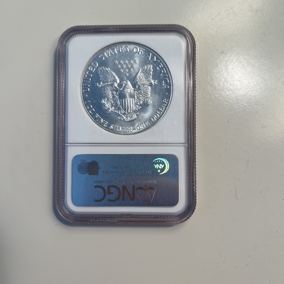 1987 American Silver Eagle, NGC MS 69#I915 | eBay