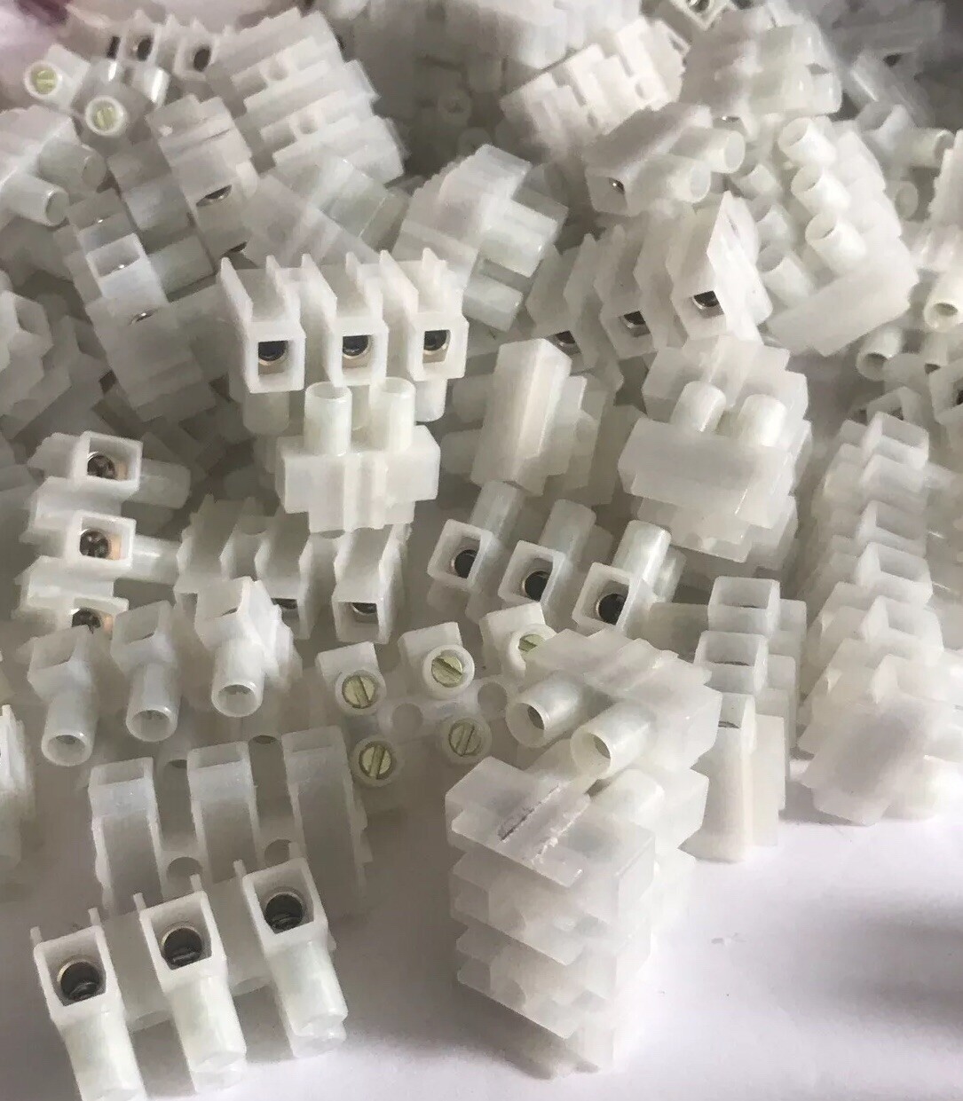 Lot/8 Euro Style 3 Position Terminal Barrier Strip 30 Amp,450V New | eBay