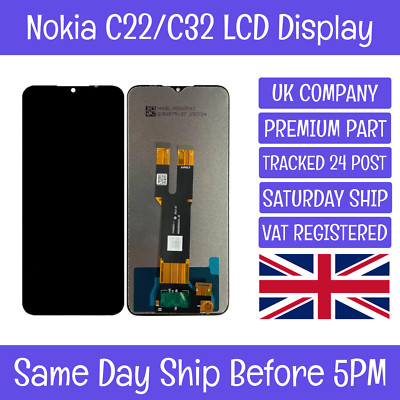 Nokia C22 / C32 Replacement LCD Touch Screen Display Digitizer Assembly ...