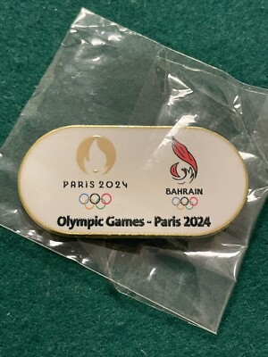 2024 PARIS OLYMPIC PARALYMPIC PIN BADGE NOC BAHRAIN MAGNET PINS | eBay