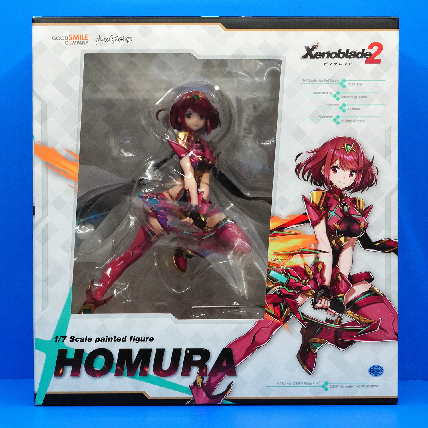 Xenoblade Chronicles 2 Pyra Homura 1/7 Figure Statue Smash Bros Good ...