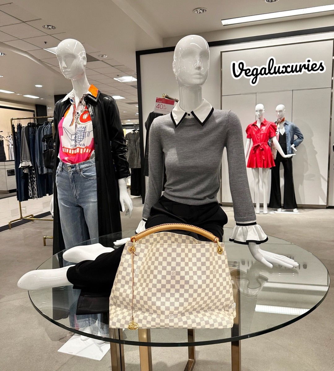 Damier Artsy Louis Vuitton Louis Vuitton Damier Azur Artsy MM