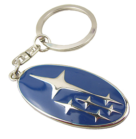Subaru car logo key ring High Quality Chrome Alloy Key Chain | eBay ...