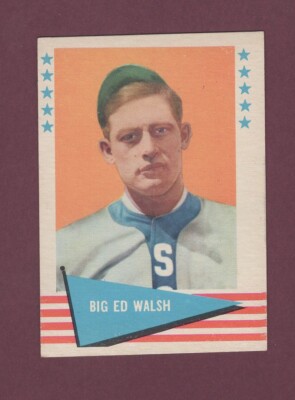1961 FLEER BASEBALL BIG ED WALSH #83 CHICAGO WHITE SOX HOF | eBay