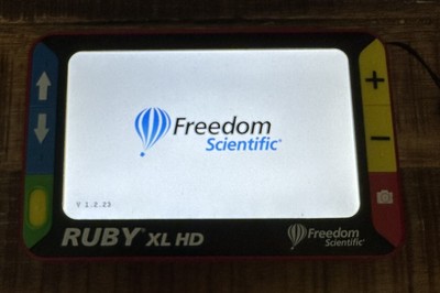 Freedom Scientific Ruby XL HD High Definition Handheld Video Magnifier ...