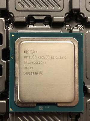 Intel Xeon E5-2450 v2 SR1A9 8 Core 2.50GHz 20MB L3 95W LGA1356 CPU 8C | eBay
