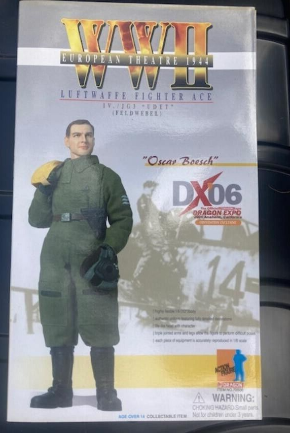 1/6 scale Dragon ww2 German Fighter Ace "oscar Boesch" - European DX06 ...