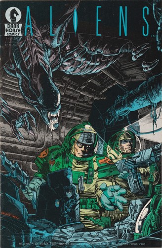 Aliens #1 Dark Horse Comics Feb. (1989) 4th print, Mark Nelson art | eBay