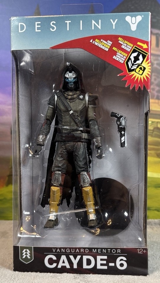 NIB Lot of 9 McFarlane Toys Destiny Figs Cayde-6 Titan Hunter Warlock w ...