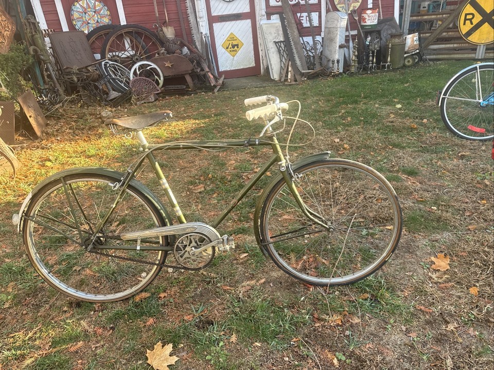 Vintage Mid Century Raleigh Sprite Vintage Cruiser Bike 21" Men’s 5SP ...