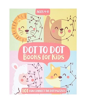 Dot To Dot Books For Kids Ages 4-8: 101 Fun Connect The Dots Books for ...