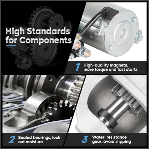 New Starter 6489 for 4.8L 5.3L Chevy Silverado 1500 2001-2002 ...