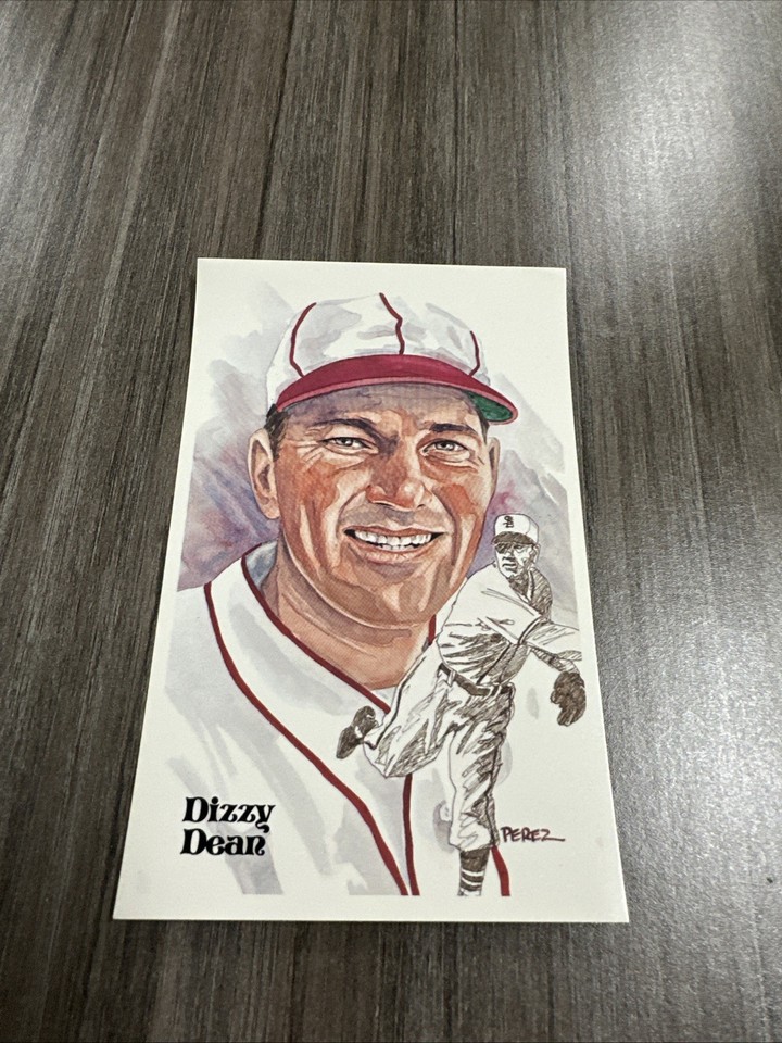 Dizzy Dean Perez-Steele Baseball Postcard /10,000 1980 | eBay