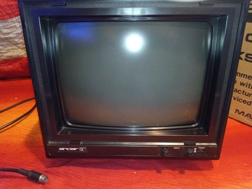 Sinclair QL Vision 12" Colour Monitor VGC In Original Box + Working ...