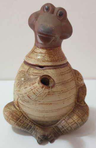 🐊Vintage Gempo Ware Pottery Alligator/Crocodile Teapot - Made in Japan ...