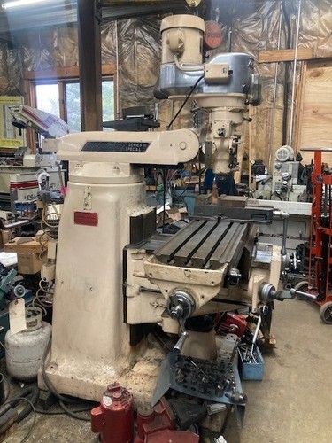 Used Bridgeport Series II Special Vertical Manual Mill Milling Machine ...