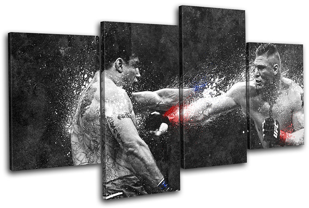 Brock Lesnar UFC Grunge Sports MULTI CANVAS WALL ART Picture Print | eBay
