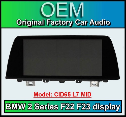 BMW 2 Series display screen, BMW F22 F23, CID65 L7 MID, LCI Multi ...