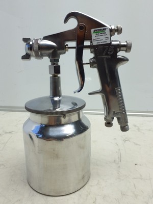 Speedaire 48PX83 Spray Gun; 1.8mm Nozzle *SCUFFED CANISTER | eBay