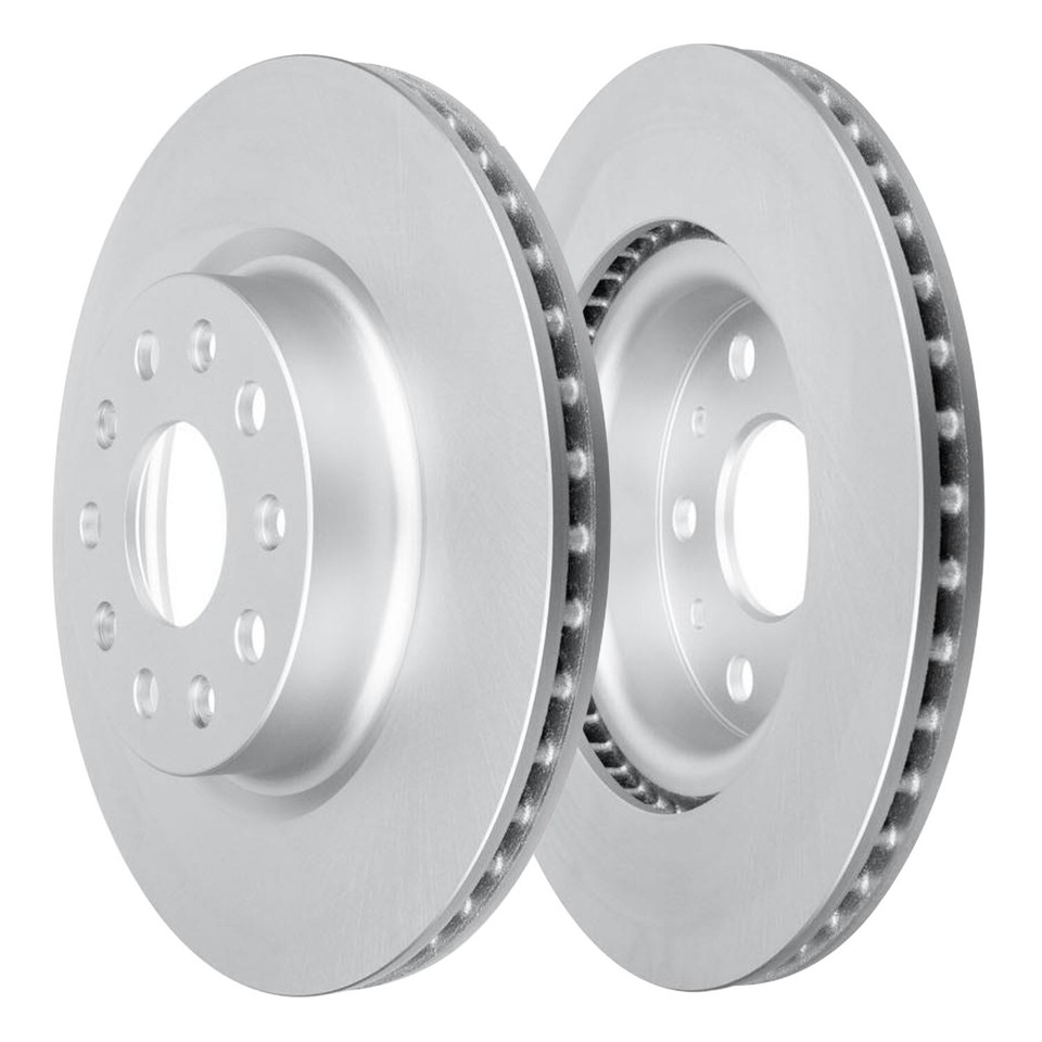 12.99" Front and 12.91" Rear Disc Brake Rotors Kit for 2018 - 2025 Jeep ...