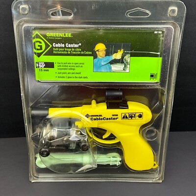 Greenlee 06186 CableCaster Wire Pulling Tool with 3 Darts- NEW NOS ...